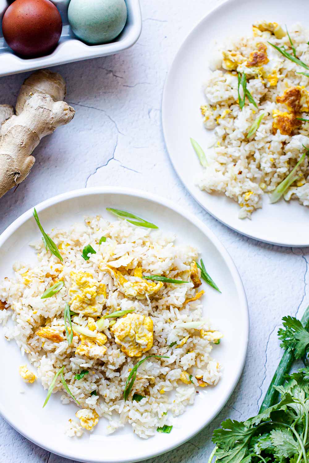 Delicious fried rice that makes a great addition to a Chinese feast